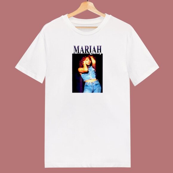 KahaLavar | Shirts | Mariah Carey In Jeans 8s T Shirt | Poshmark